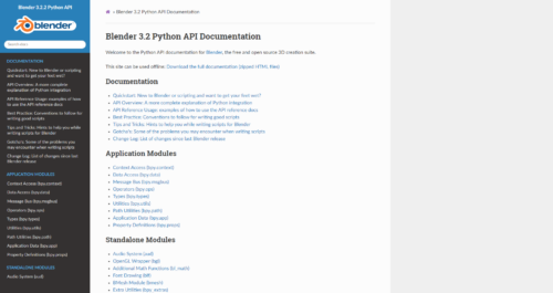 【pythonライブラリ】「bpy」のサンプルコード（blender Pythonapi） Yuni Wiki