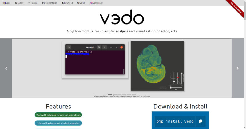 【Pythonライブラリ】「vedo」のサンプルコード | YuNi-Wiki