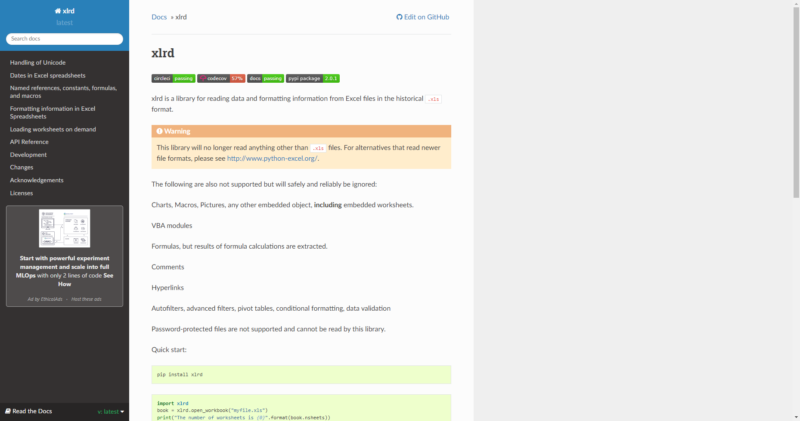【Pythonライブラリ】「xlrd」のサンプルコード | YuNi-Wiki