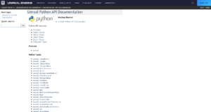 【Pythonライブラリ】「unreal」のサンプルコード（Unreal Engine PythonAPI） | YuNi-Wiki